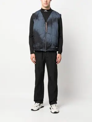 Aries Tie-dye Gillet - Black
