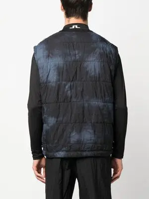Aries Tie-dye Gillet - Black