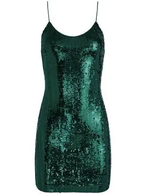 Alice + Olivia Nelle Sequin Mini Dress
