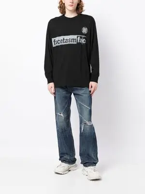 Facetasm Logo-print Crew-neck T-shirt