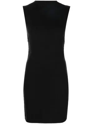 REFORMATION Alden Knit Mini Dress - Black