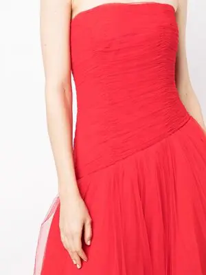 LEO LIN Rosalie Bustier Midi Dress