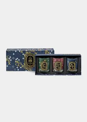 DIPTYQUE Limited Edition Holiday Scented Candles, 3 X 2.4 Oz. - One-color