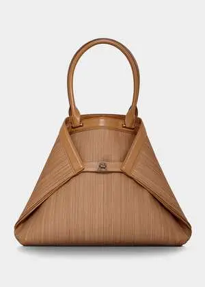 Akris Ai Medium Tote Bag 034 Camel