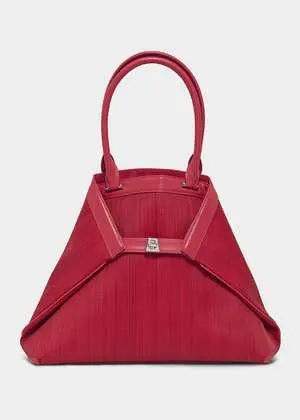Akris Ai Medium Tote Bag 106 Lipstick
