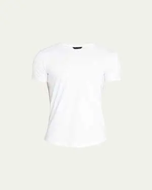 Monfrère Dann Solid Crew T-shirt - Blanc