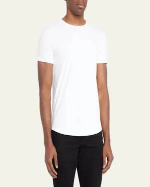 Monfrère Dann Solid Crew T-shirt - Blanc