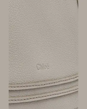 Chloé Marcie Medium Satchel Bag - Cashmere Grey