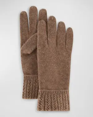 Gorski Gorski Cashmere Gloves Khaki
