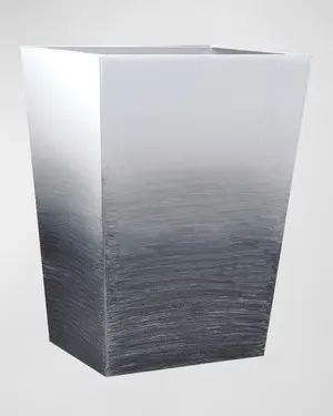 MIKE & ALLY Ombre Wastebasket And Liner Gray