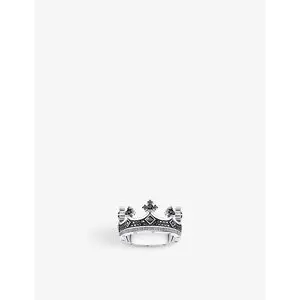 THOMAS SABO Crown Ring - Black