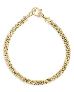 Lagos 18k Yellow Caviar Beaded Bracelet - Gold