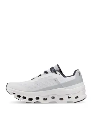 On Cloudmonster Road Running Sneakers - All White