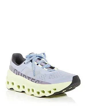 On Cloudmonster Road Running Sneakers Nimbus/hay