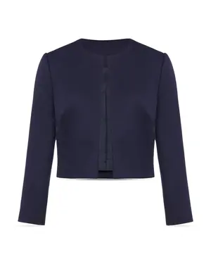 HOBBS LONDON Elize Cropped Jacket - Midnight Navy