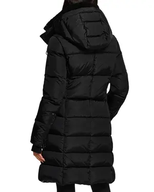 Sam. Savannah Hooded Puffer Coat - Black