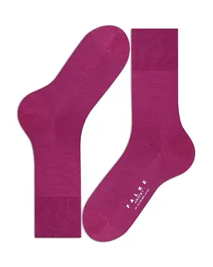 Falke Airport Wool-blend Socks - Arctic Pink