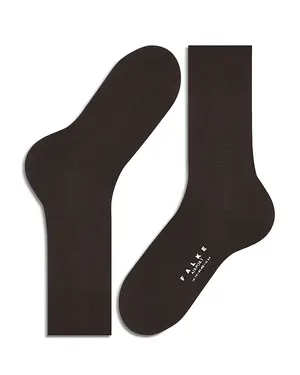 Falke Airport Wool Blend Socks - Brown
