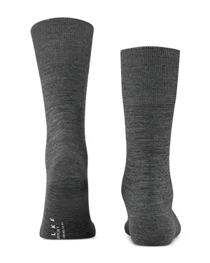 Falke Airport Wool Blend Socks - Dark Gray