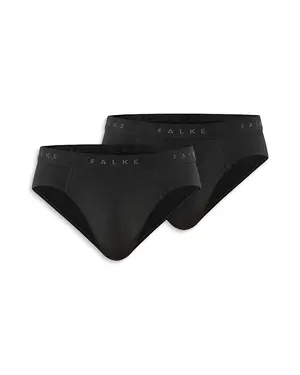 Falke Jersey Briefs, 2 Pk. Black