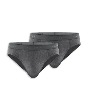 Falke Jersey Briefs, 2 Pk. Dark Gray