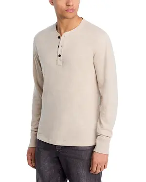 Rag & Bone Classic Flame Henley Tee Dust