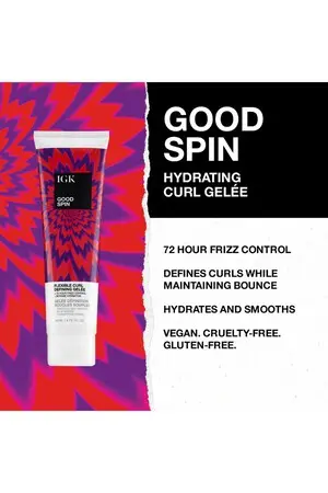 IGK Good Spin Flexible Curl Defining Gelée - Natural