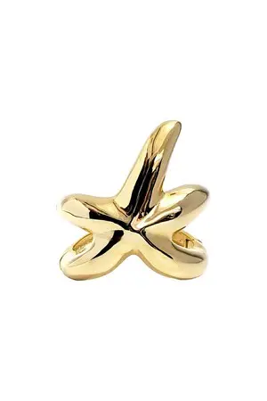 KENNETH JAY LANE Polished Starfish Bracelet - Gold