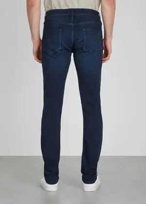 7 For All Mankind Slimmy Tapered Luxe Performance+ Jeans - Blue