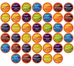 BROOKLYN BEAN ROASTERY Brooklyn Beans 40-count Decaf Variety Pack Coff Ee Pods - One-color