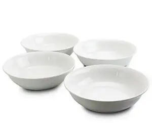 Gibson Wide Rim Dinner Bowl Set Of 4 - One-color