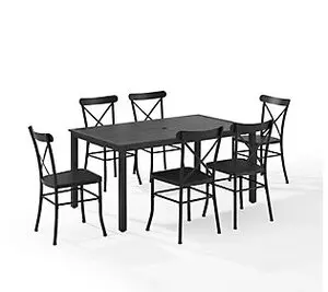 CROSLEY Astrid 7-piece Outdoor Metal Dining Set - One-color