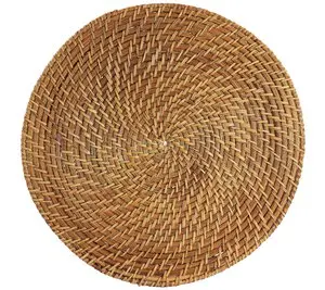 MARTHA STEWART 14' Rattan Woven Placemat In Bro Wn - One-color