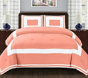 SUPERIOR Grammercy 3-piece Bedding Set,full/que En - One-color