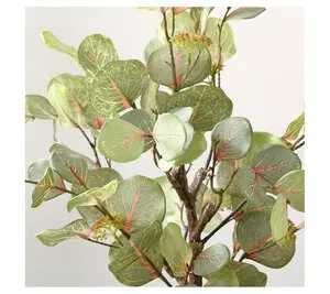 SAFAVIEH Faux 34.25' Eucalyptus Potted Tree