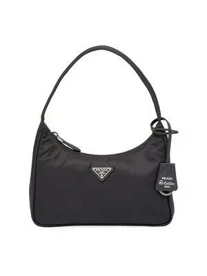 Prada Re-edition 2000 Mini Bag - Black