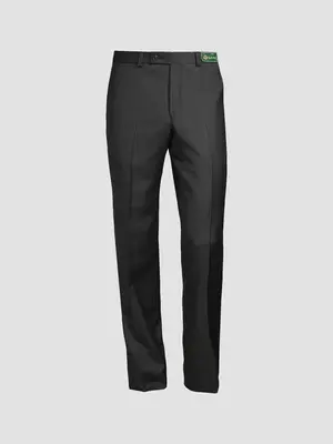 SAKS FIFTH AVENUE Collection Wool Basic Pants - Black