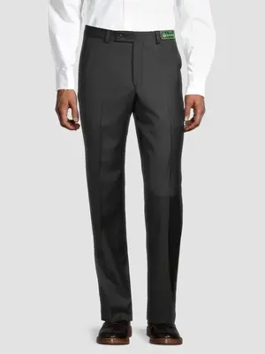 SAKS FIFTH AVENUE Collection Wool Basic Pants - Black