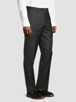 SAKS FIFTH AVENUE Collection Wool Basic Pants - Black