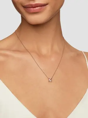 David Yurman Petite Chatelaine Pendant Necklace In 18k With And Diamonds, 7mm