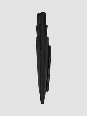 Saint Laurent Cassanrdre Card Case In Grain De Poudre Embossed Leather