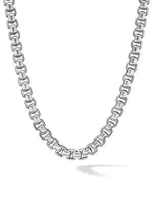 David Yurman Men's Box Chain Necklace In Sterling Silver, 5.2mm - Silver  - Silver