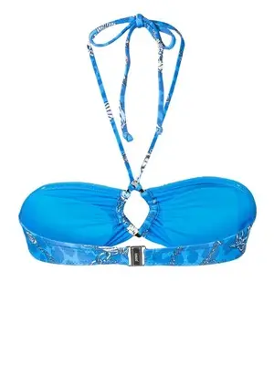 GANNI Recycled Bikini Top