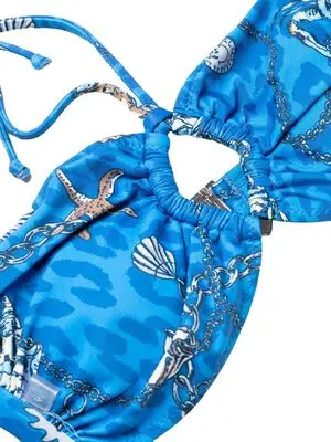 GANNI Recycled Bikini Top