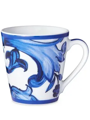 Dolce & Gabbana Archive-print Porcelain Mug - Blue
