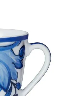 Dolce & Gabbana Archive-print Porcelain Mug - Blue