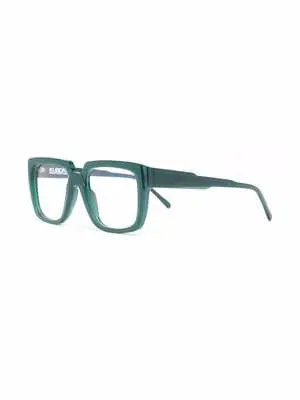 KUBORAUM K3 Square-frame Glasses - Green