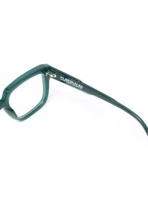 KUBORAUM K3 Square-frame Glasses - Green