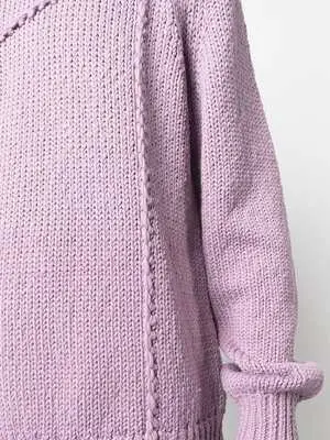 Helmut Lang Seamed Knitted Jumper
