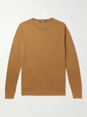 Loro Piana Crew Neck Sweaters For Men